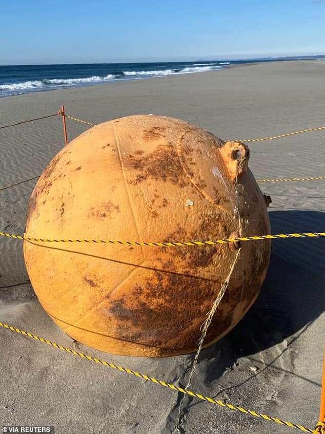 A mysterious Orb has washed up on a beach in Japan | ElaKiri