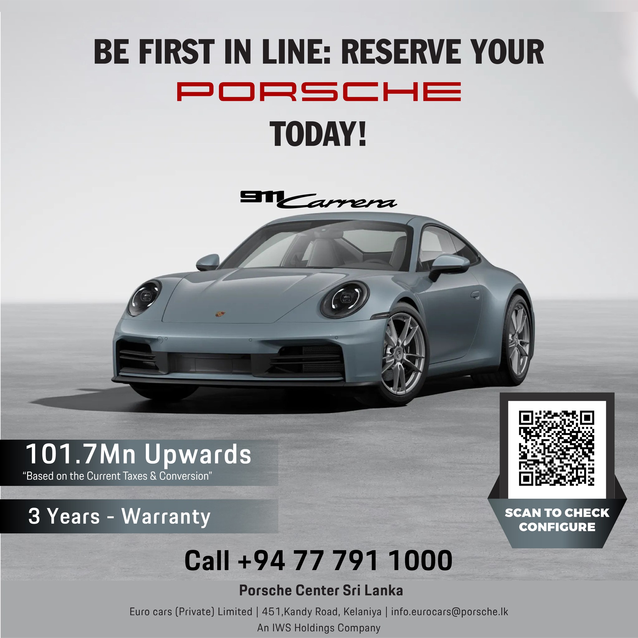 Porsche line-up for Sri Lanka #2025 | ElaKiri
