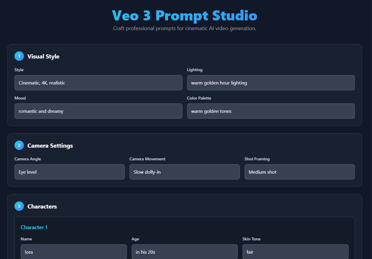 VEO 3 Prompt Genarator එකක් | ElaKiri