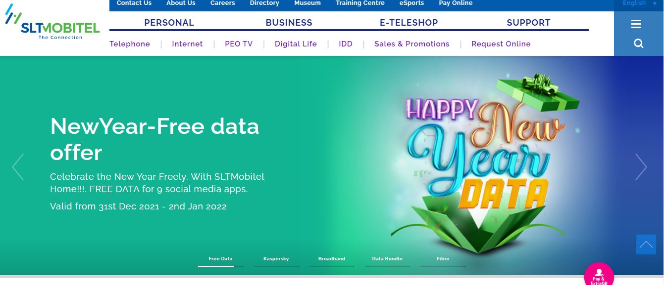SLT FREE DATA 9 Social Media Platforms ElaKiri