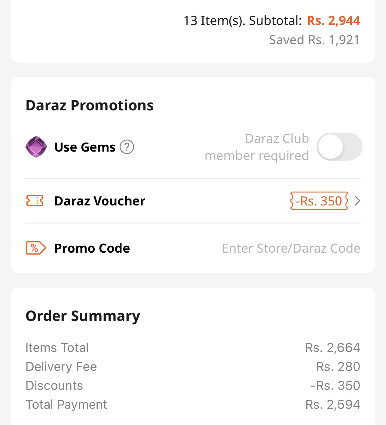 Daraz Huge Offer - ඉක්මන් කරන්න... | Page 2 | ElaKiri