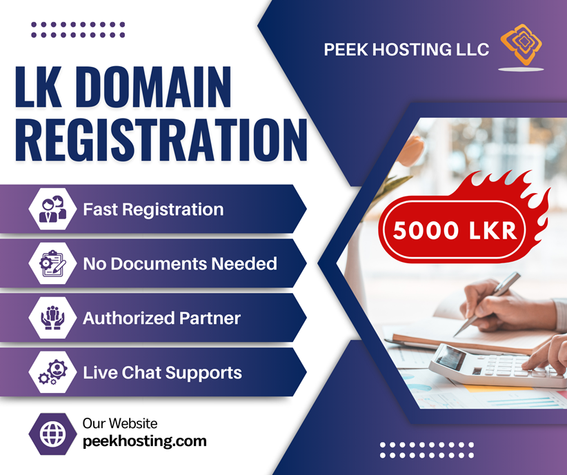 Fast LK Domain Registration | ElaKiri