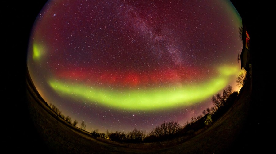 Images of a rare Double Aurora | ElaKiri