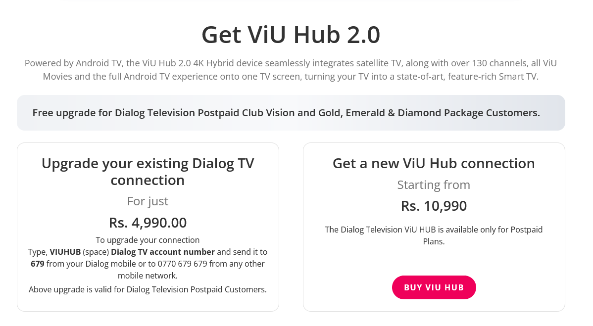 Dialog TV Help - Urgent | ElaKiri