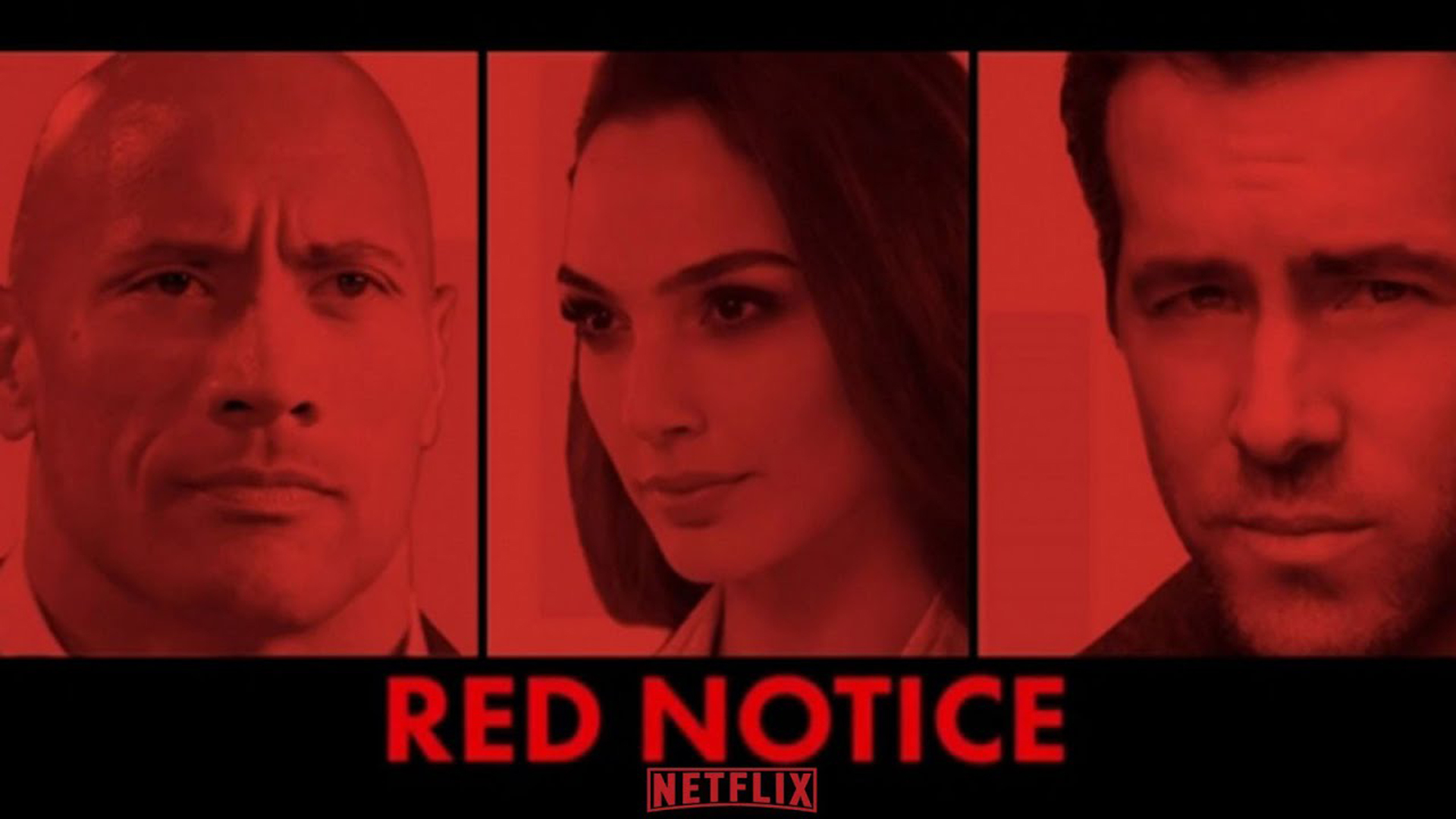 🎬🎬 RED NOTICE: Stylish First Look Highlights Dwayne Johnson, Ryan ...